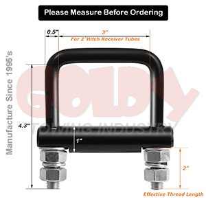 China 102054 Heavy Duty Hitch Clamp Anti-Rattle Stabilizer For 2 Inch ...